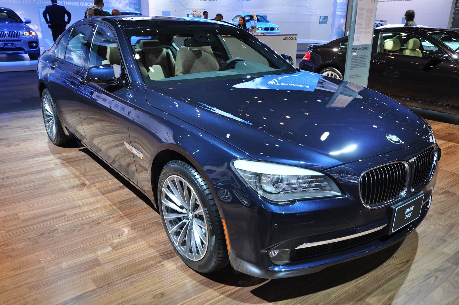 Bilder von der NAIAS Detroit: Die US-Version des BMW 740i F01