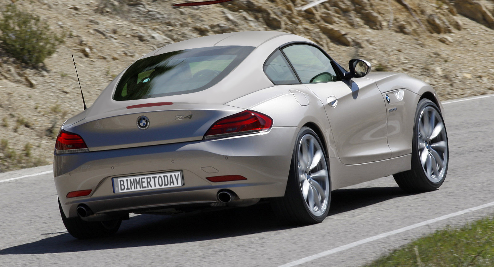 New Z4 Coupe & Z4 M Coupe renders