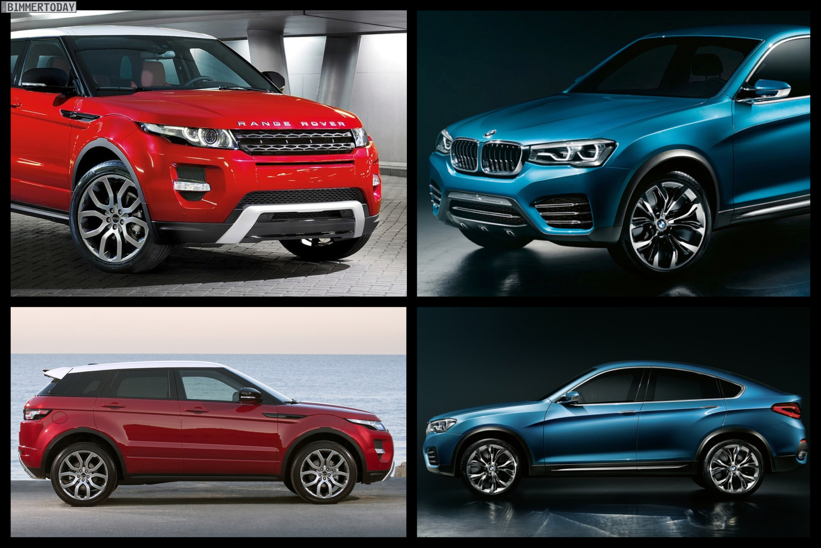 BMW X4 vs. BMW X6 vs. Range Rover Evoque | BMW FAQ Club