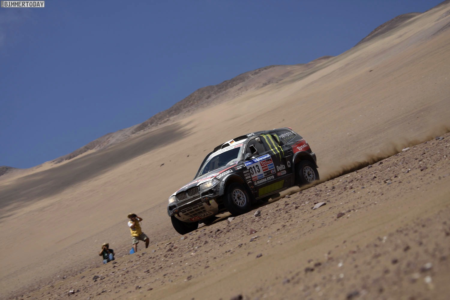 Dakar 2011, Tag 5: BMW siegt auf zwei und auf vier Rädern